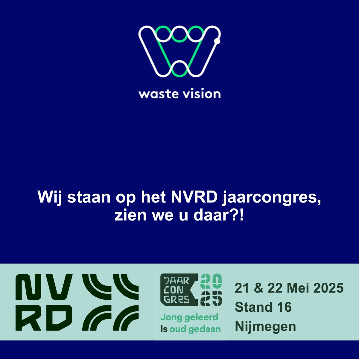 Waste Vision op het NVRD Congres 2025 - Waste Vision